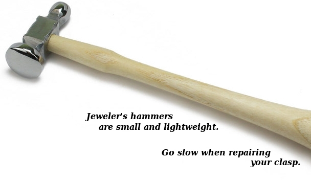 How to Repair a Sticking Clasp – Pendant and Ring