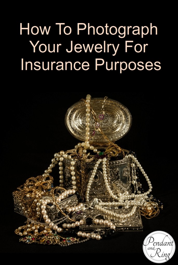 How To Photograph Your Jewelry For Insurance – Pendant and Ring