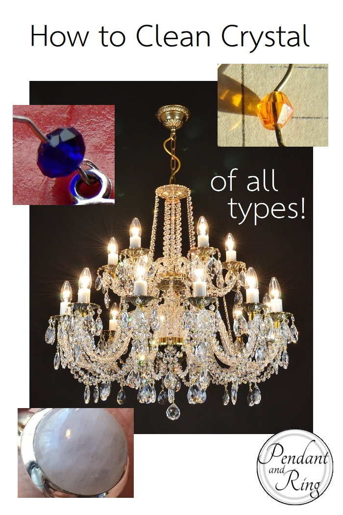 How To Clean Crystal – Pendant and Ring