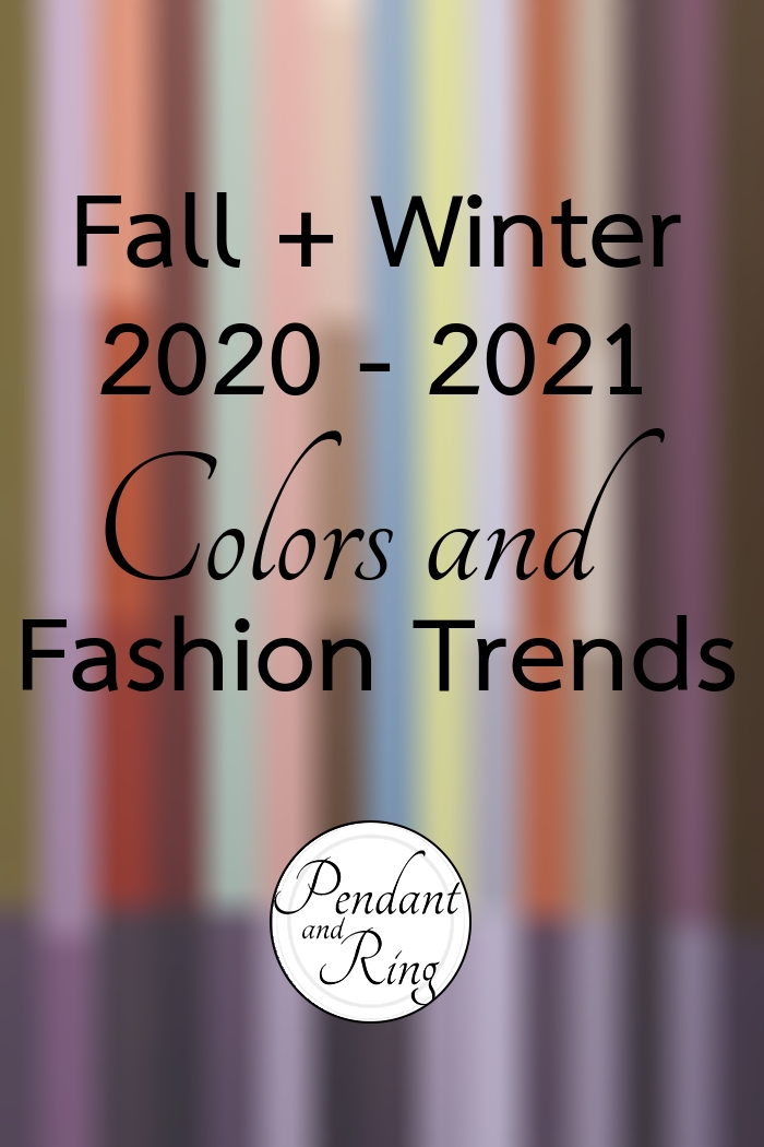 Fall and Winter Fashion 2020/21 – Pendant and Ring