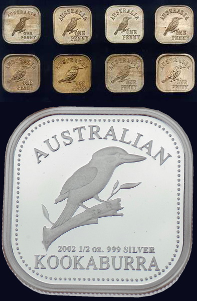 World Coin Tour Part 6: Australia – Pendant and Ring